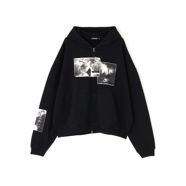 エルエイチピー（LHP）/NOT4NERD／ノットフォーナード／CEMETERY PATCH ZIP UP HOODIE