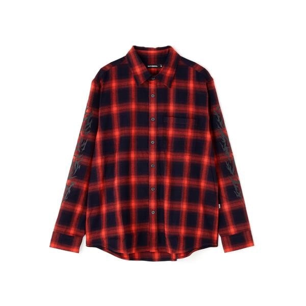エルエイチピー（LHP）/NOT4NERD／ノットフォーナード／N4ND OFFSHOOT FLANNEL SHIRT