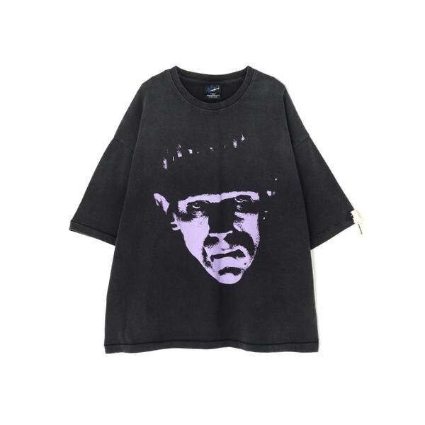 エルエイチピー（LHP）/ADAMPATEK／アダムパテック／FRANKENSTEIN FACE PRINT T