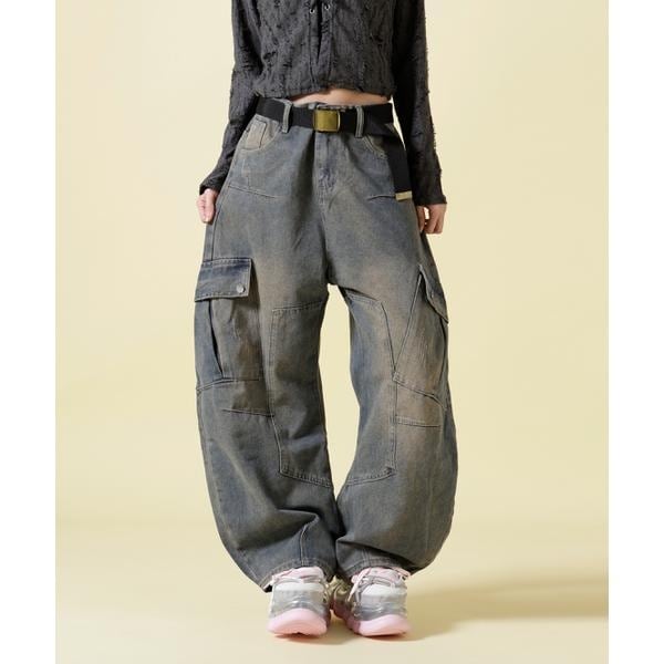 【NEW】エルエイチピー（LHP）/SIS／エスアイエス／Denim Pants
