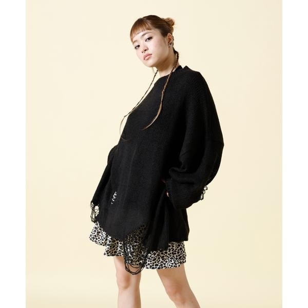 【NEW】エルエイチピー（LHP）/SIS／エスアイエス／Damage Knit