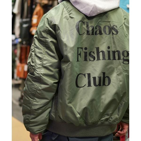 ビーバー（BEAVER）/Chaos Fishing Club×AVIREX×BEAVER 別注MA−1 COMMERCIAL