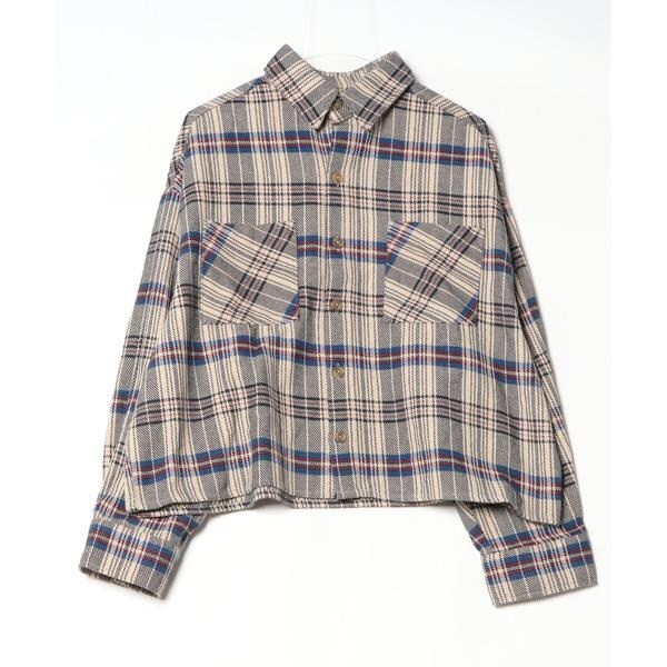 ビーバー（BEAVER）/B omnivore／ビーオムニボー　COTTON FLANNEL CHECK SHIRT コットン