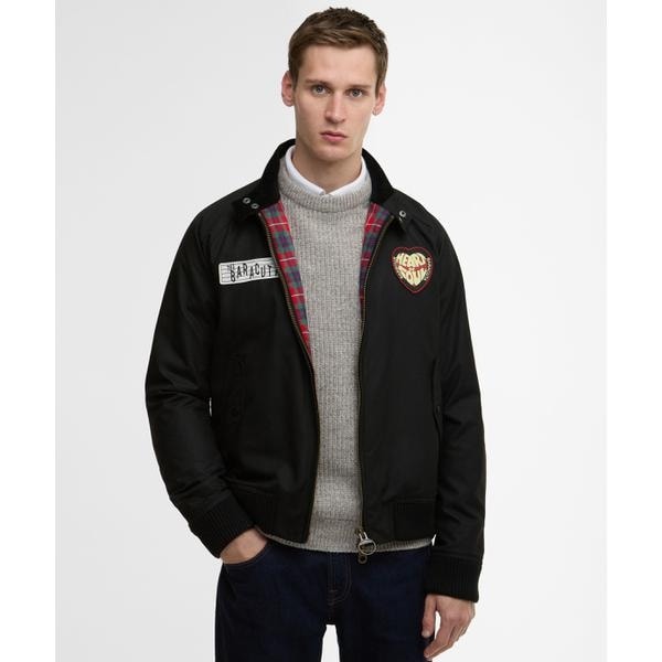 ビーバー（BEAVER）/Barbour×Baracuta／バブアー×バラクータ　Badged Porton Wax Jack