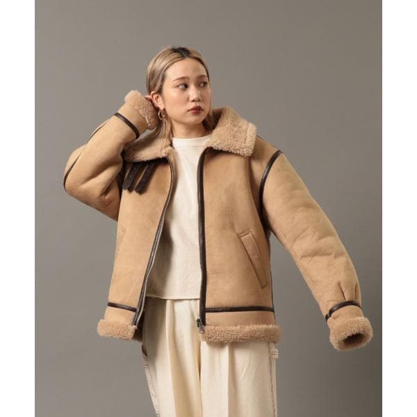 【NEW】ビーバー（BEAVER）/RETROGRADE／レトログレード／ECO MOUTON JACKET／エコムートンジャケット