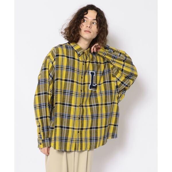 ビーセカンド/LUSOR（ルーソル）Wappen SHIRTS ワッペンチェックシャツ