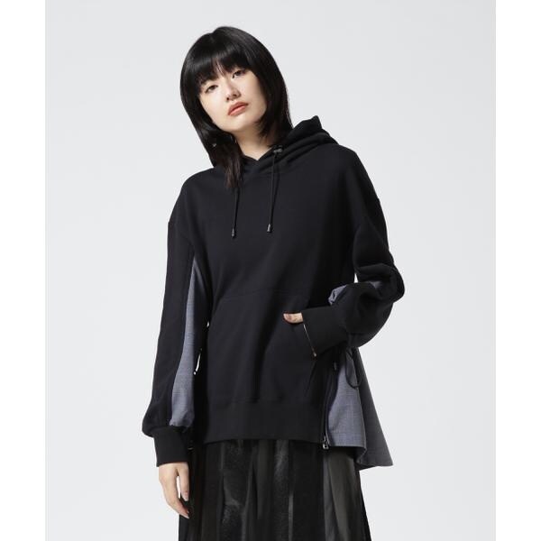 ビーセカンド/IJIIT&Co．(イジット&コー) チェックコンビパーカー／5223N15021