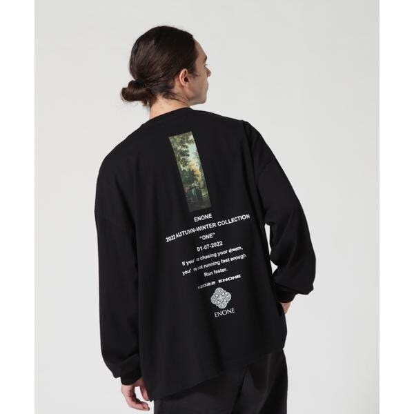 ビーセカンド（B’2nd）/ENONE エノン／F&F Print Tee エフアンドエフ プリントロンT