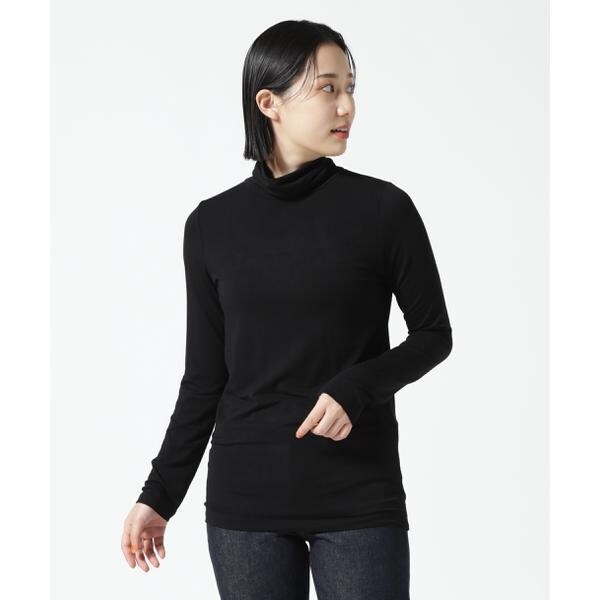 ビーセカンド（B’2nd）/Munich（ミューニック）ストレッチレーヨンジャージタートルネックプルオ