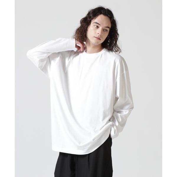ビーセカンド（B’2nd）/ATON (エイトン)SUVIN60／2 | OVERSIZED L／S T−SHIRT