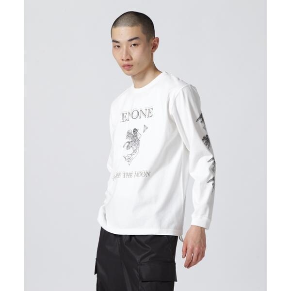 ビーセカンド（B’2nd）/ENONE エノン／ACROSS THE MOON PRINT TEE