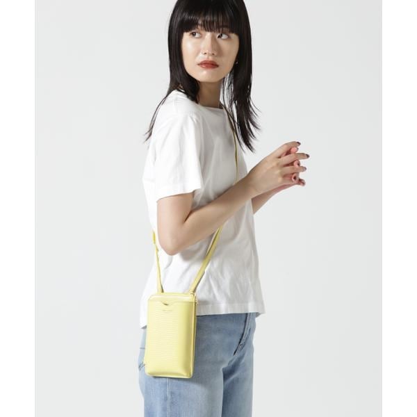 ビーセカンド（B’2nd）/VIOLAd’ORO (ヴィオラドーロ) リザード型押しレザー スマートフォンポシェ