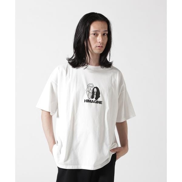 ビーセカンド（B’2nd）/REMI RELIEF(レミレリーフ) 別注製品染め 25／−天竺BIGサイズT(HIMAGINE)