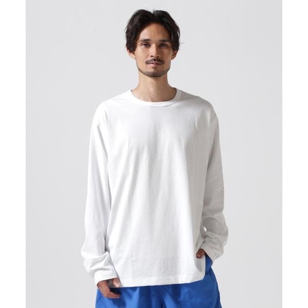 ビーセカンド（B’2nd）/ATON (エイトン) DRY COTTON JERSEY  L／S T−SHIRT
