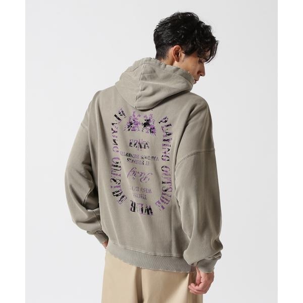 ビーセカンド（B’2nd）/LUSOR（ルーソル）PIGMENT SWEAT HOODIE EMBLEM