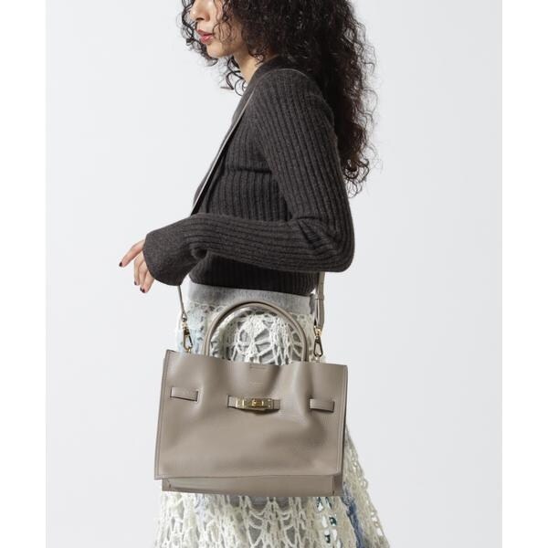 ビーセカンド（B’2nd）/VIOLAd’ORO (ヴィオラドーロ) TRERO／V−1496／イタリアンWフェイスレザートート