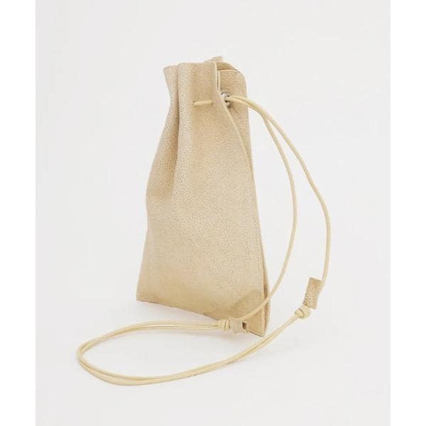 ビーセカンド（B’2nd）/ITTI／イッチ／HERRIE KINCHAKU POUCH − PM ／ SHIRO