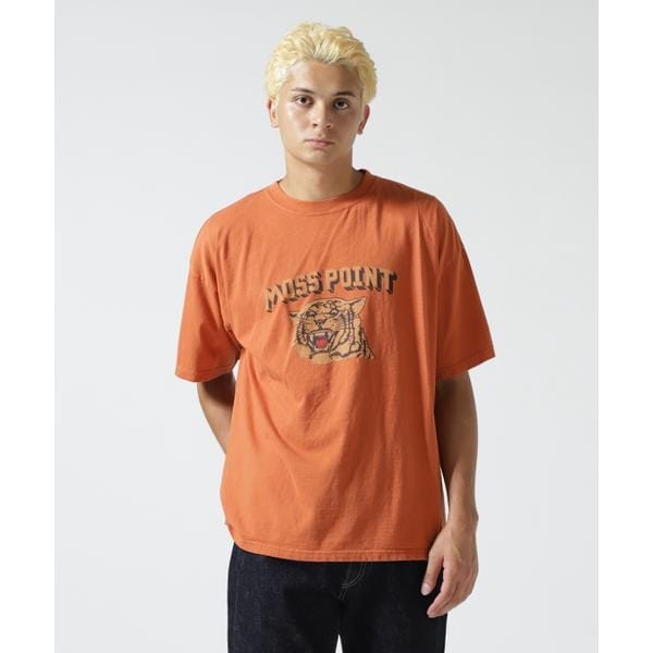 ビーセカンド（B’2nd）/REMI RELIEF(レミレリーフ) 別注20／−天竺BIGサイズＴシャツ(MOSS POINT)