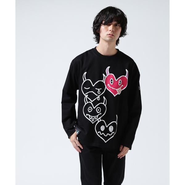 ビーセカンド（B’2nd）/maxsix(マックスシックス）ONI HERTS L／S TEE