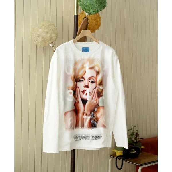 ビーセカンド（B’2nd）/maxsix(マックスシックス）MONROE ３D L／S TEE