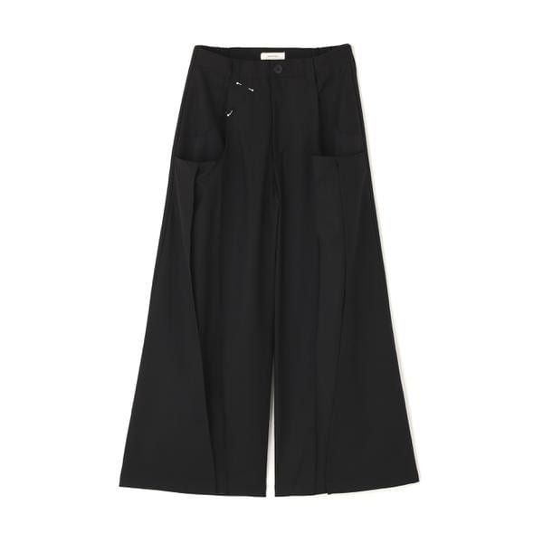 【NEW】ビーセカンド（B’2nd）/Knuth Marf（クヌースマーフ）pierced drape pants(unisex)／str