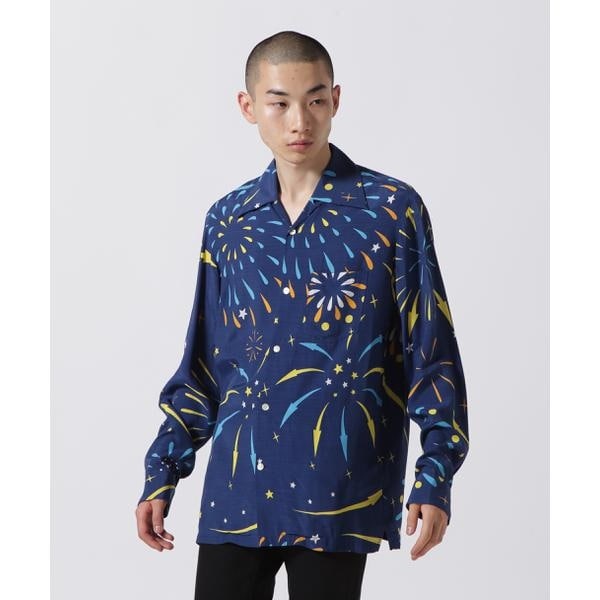 ロイヤルフラッシュ（ FLASH）/Aloha Blossom／アロハ ブロッサム／“HANABI” long sleeve