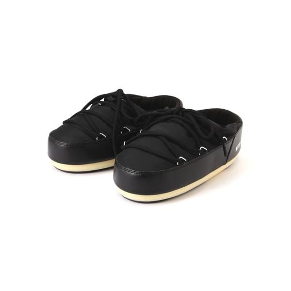 ロイヤルフラッシュ（ FLASH）/MOON BOOT／ムーンブーツ／ICON NEW BLACK NYLON MULES