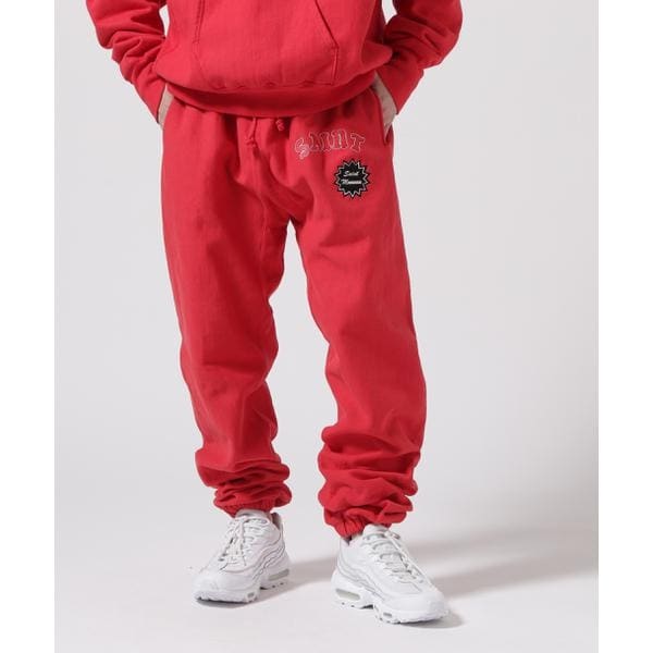 ロイヤルフラッシュ（ FLASH）/SAINT MICHAEL／セント マイケル／SWT PANTS／ARCH SAINT／RED