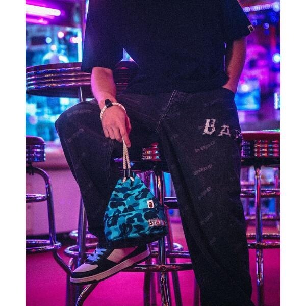 ロイヤルフラッシュ（ FLASH）/SAINT MICHAEL／セントマイケル×ア・ベイシング・エイプ／ROPE SNAP BAG