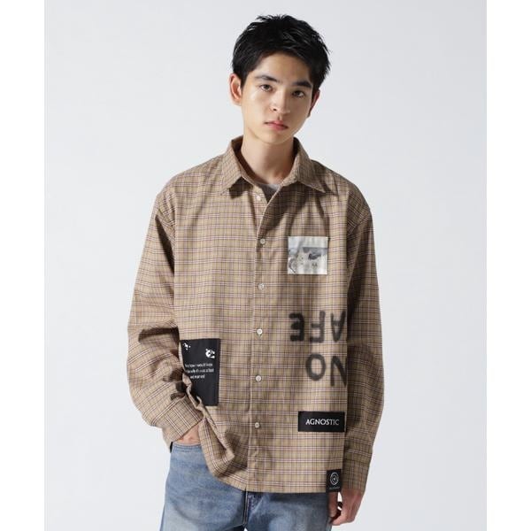 ロイヤルフラッシュ（ FLASH）/Guernika／ゲルニカ／Check Shirt (Cell Division)／RF−CS−4−