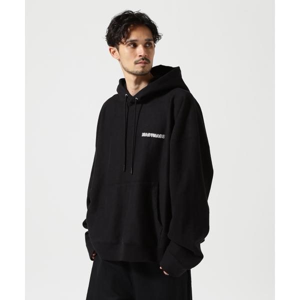 ロイヤルフラッシュ（ FLASH）/READYMADE／レディーメイド／BIG HOODIE LOGO／BLACK