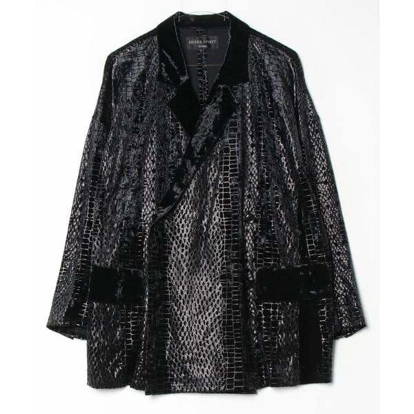 ロイヤルフラッシュ（ FLASH）/SHARE SPIRIT／シェアースピリット／別注Snake Foil Velor Jacket