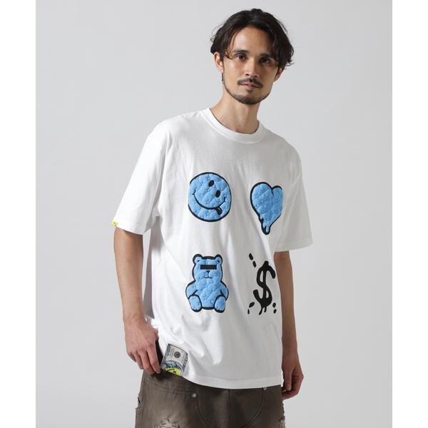 ロイヤルフラッシュ（ FLASH）/STUD MUFFIN／スタッドマフィン／４MOTIF SS TEE