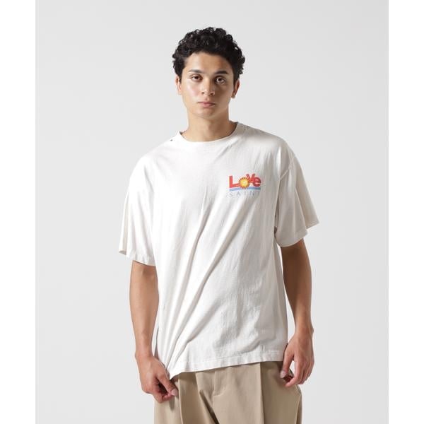 ロイヤルフラッシュ（ FLASH）/SAINT MICHAEL／セントマイケル／SS TEE／LOVE／WHITE