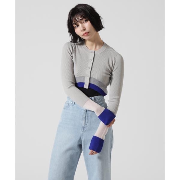 ロイヤルフラッシュ（ FLASH）/UN3D．／アンスリード／COLOR BLOCK SHEER SHORT CD