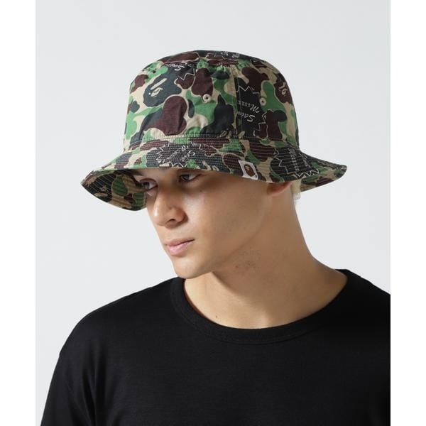 ロイヤルフラッシュ（ FLASH）/SAINT MICHAEL×A BATHING APE／SS_AP BUCKET HAT