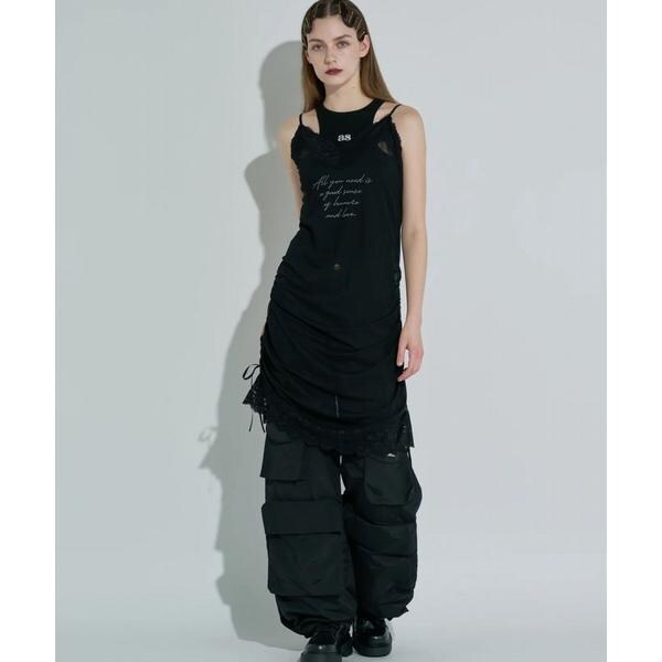 ロイヤルフラッシュ（ FLASH）/ANNA SUI NYC／アナ スイ エヌワイシー／サイドリボンシアーキャミ