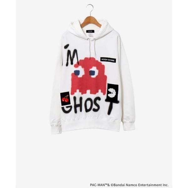 ロイヤルフラッシュ（ FLASH）/PAC−MAN PAINT HOODIE ／ GHOST