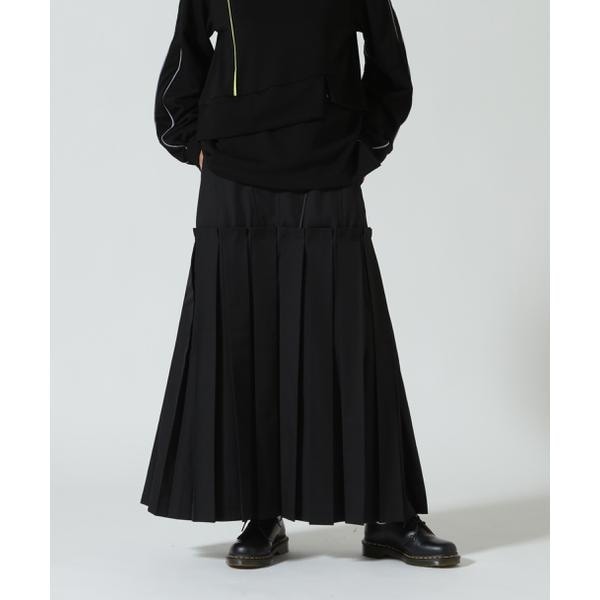 ロイヤルフラッシュ（ FLASH）/AULA AILA／アウラアイラ／別注ボックスプリーツスカート