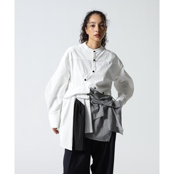 ロイヤルフラッシュ（ FLASH）/UN3D．／アンスリード／PATTERN MIX SHIRT