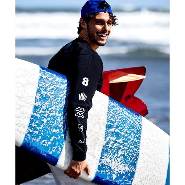 ロイヤルフラッシュ（ FLASH）/muta MARINE／ムータ マリン／別注Sleeve Print LS Tee