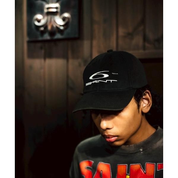 ロイヤルフラッシュ（ FLASH）/SAINT MICHAEL／セントマイケル／CAP／SAINT 6／BLACK