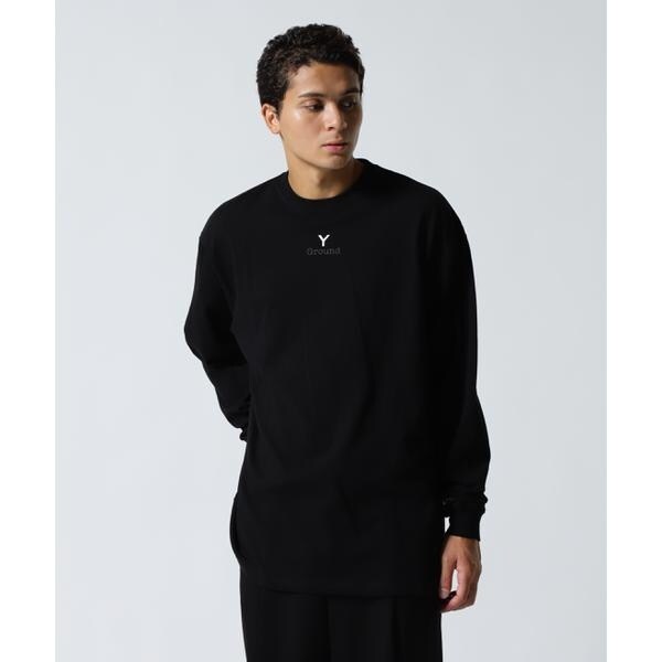 ロイヤルフラッシュ（ FLASH）/Ground Y×NEW ERA ／LOGO OVERSIZED PERFORMANCE LS TE