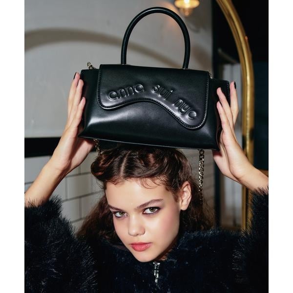 ロイヤルフラッシュ（ FLASH）/ANNA SUI NYC／アナ スイ エヌワイシー／ウェーブハンドバッグ