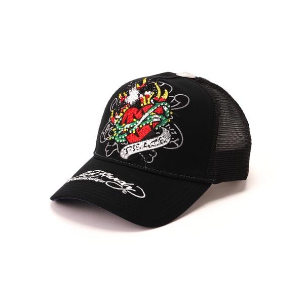 ロイヤルフラッシュ（ FLASH）/Ed Hardy／エド ハーディー／ED HARDY HEART R−STONE CAP