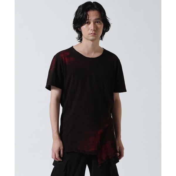 ロイヤルフラッシュ（ FLASH）/KMRii／ケムリ／Black Shadow Slash Cut／SS Tee