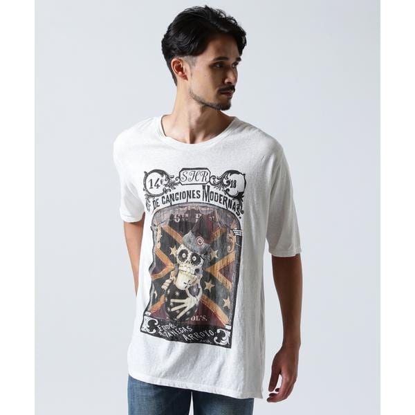 ロイヤルフラッシュ（ FLASH）/SHARE SPIRIT／シェアースピリット／別注Black Skull Tee