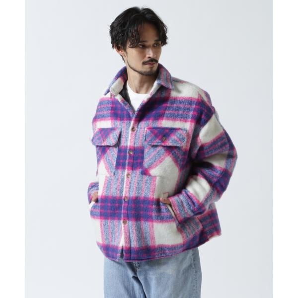 ロイヤルフラッシュ（ FLASH）/FR(13)NDS／フレンズ／Shaggy Check BLOUSON