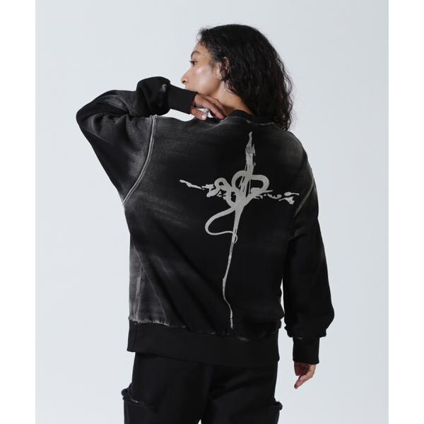 ロイヤルフラッシュ（ FLASH）/KMRii／ケムリ／Serpent Cross Pullover