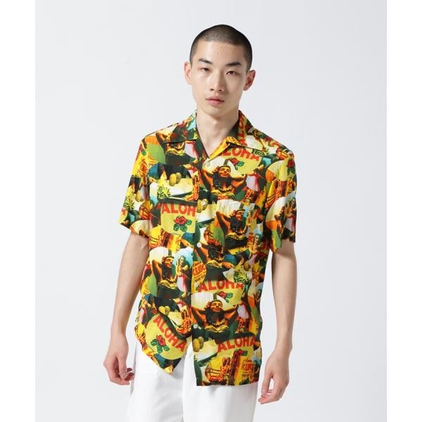 ガーデン（GARDEN）/Aloha Blossom／アロハ ブロッサム／WEZ COLLAGE SHIRTS